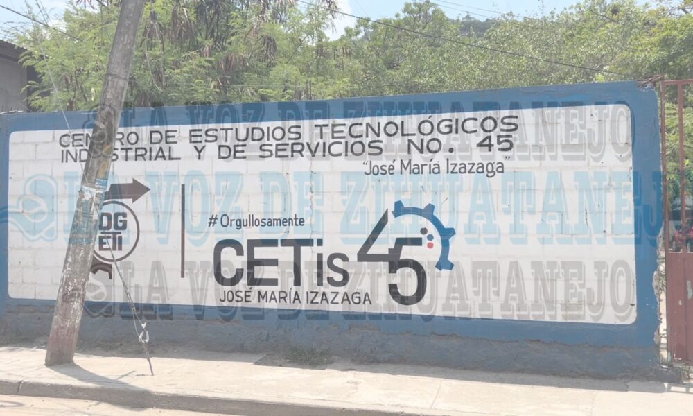 Maestros del Cetis 45 Zihuatanejo paran labores – La voz de Zihuatanejo